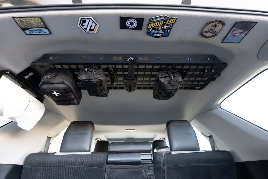 5th Gen 4Runner Rear Overhead Molle Panel - American Adventure Lab